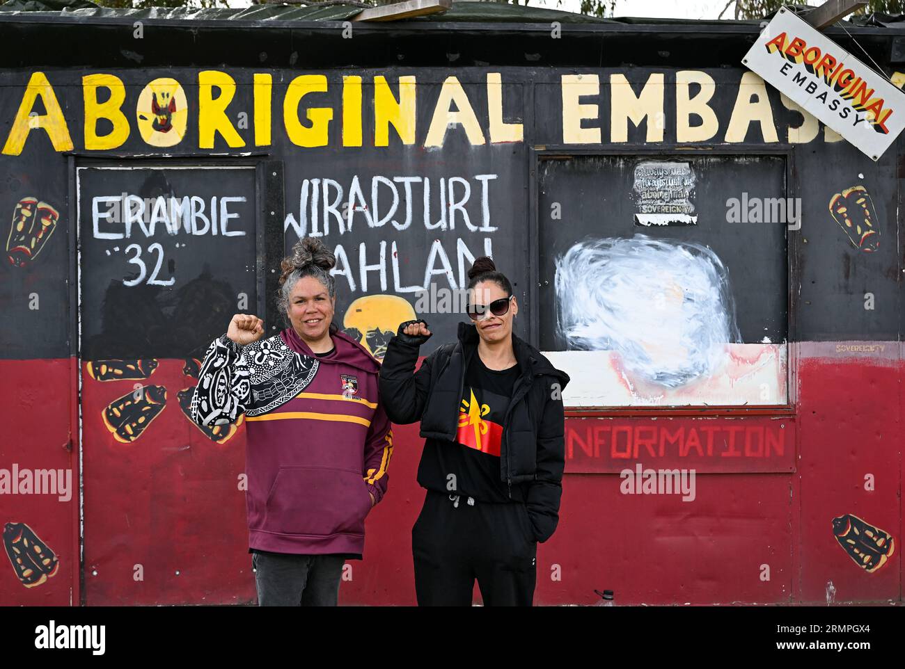 Canberra, Australia. 30th Aug, 2023. Aboriginal tent embassy ...