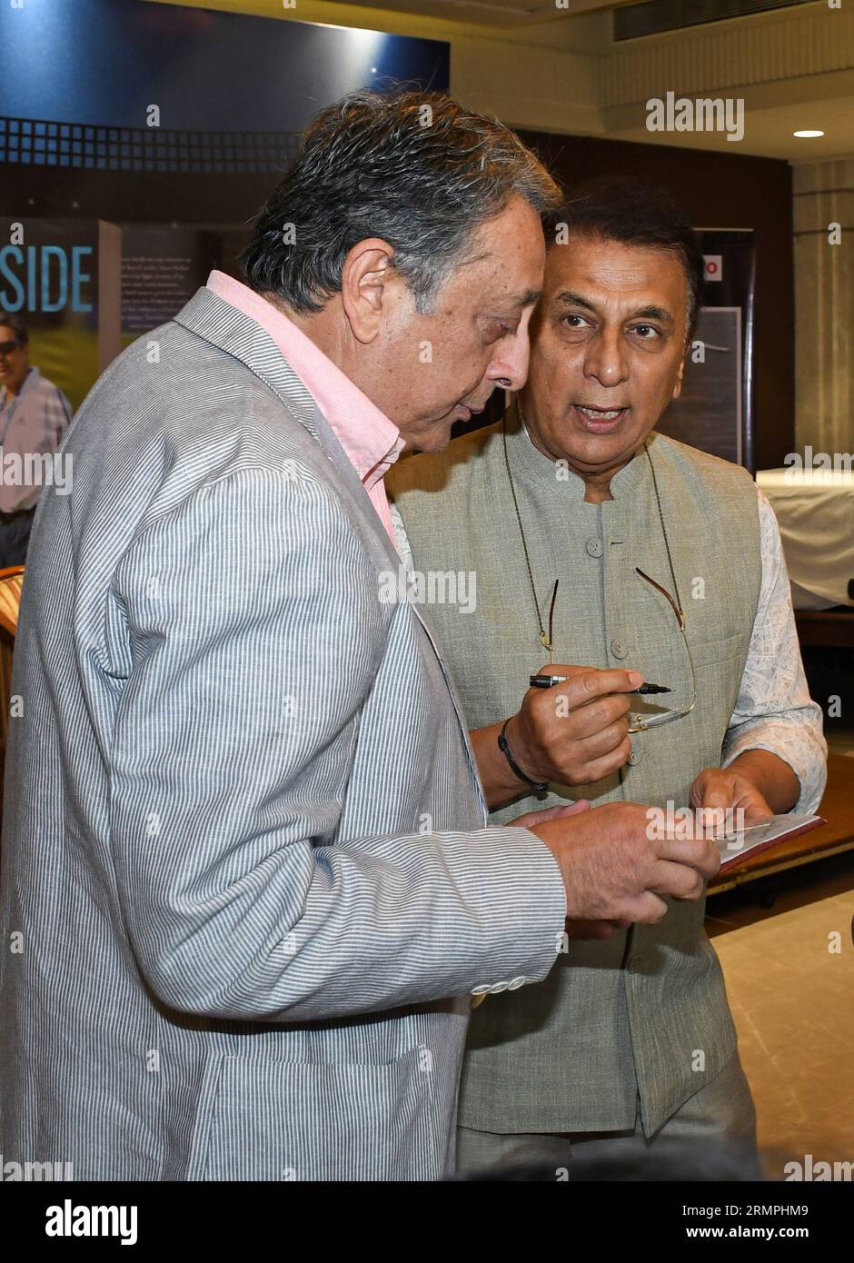 Mumbai, India. 29th Aug, 2023. Former Indian cricketer and commentator ...