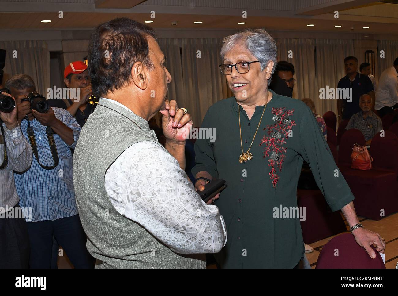 Mumbai, India. 29th Aug, 2023. Former Indian Test cricketer (woman ...