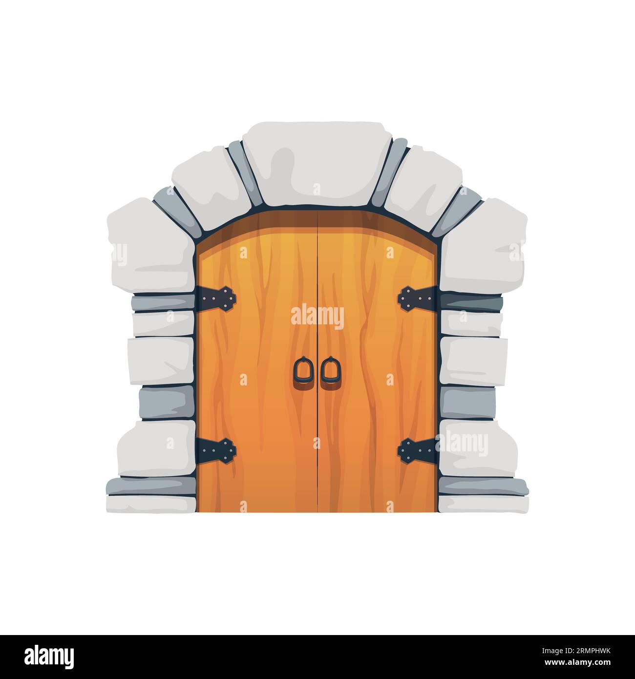 Old gothic wooden church Cut Out Stock Images & Pictures - Alamy