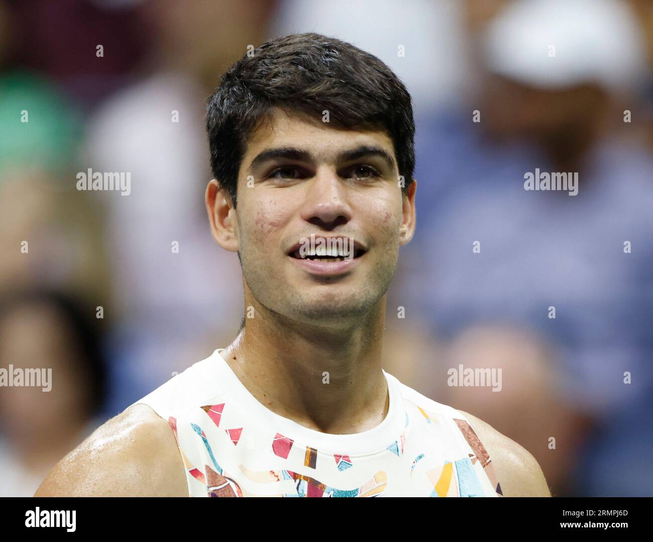 Flushing Meadow, United Stated. 29th Aug, 2023. Carlos Alcaraz of Spain ...