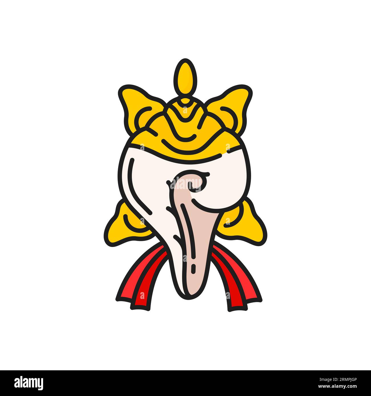 Carved conch Stock Vector Images - Alamy