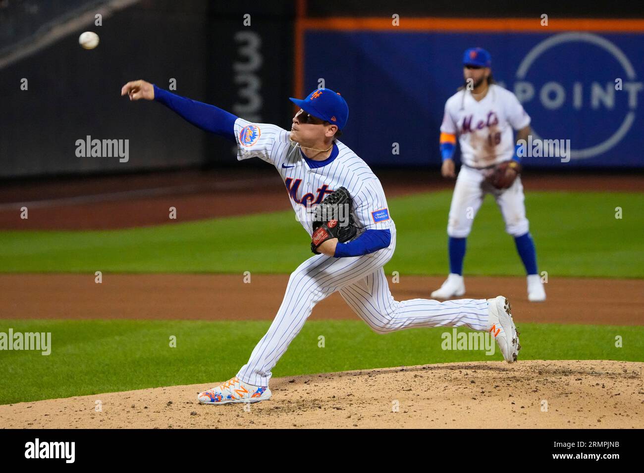 FLUSHING, NY - AUGUST 29: New York Mets Pitcher Drew Smith (40 ...