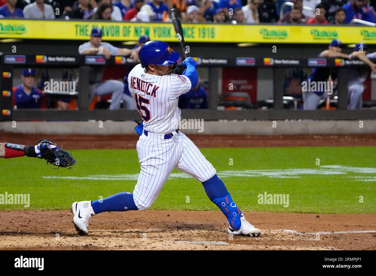 FLUSHING, NY - AUGUST 29: New York Mets Second Baseman Danny Mendick ...