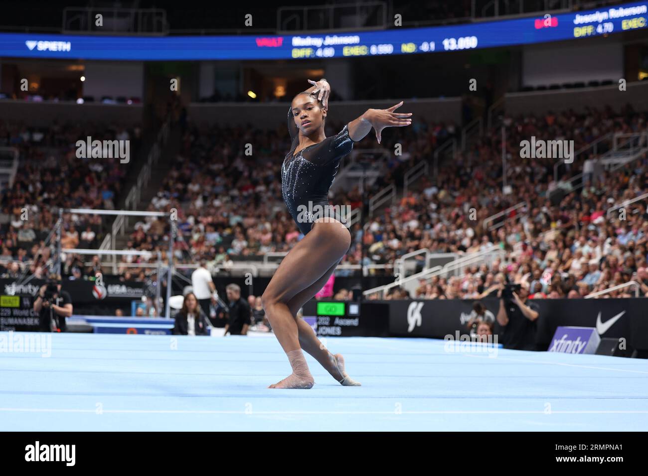 August 27, 2023: Gymnast Shilese Jones during the senior women day 2 ...