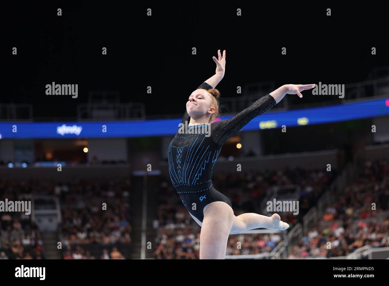 August 27, 2023: Gymnast Dulcy Caylor during the senior women day 2 ...