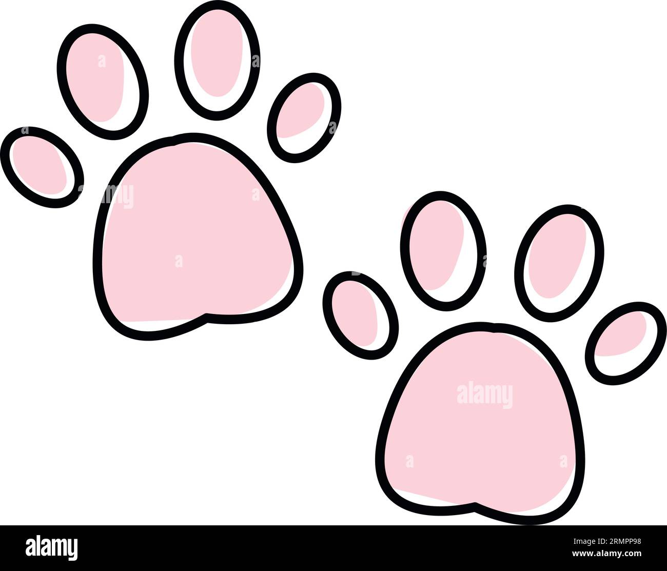 Canine pair Stock Vector Images - Alamy