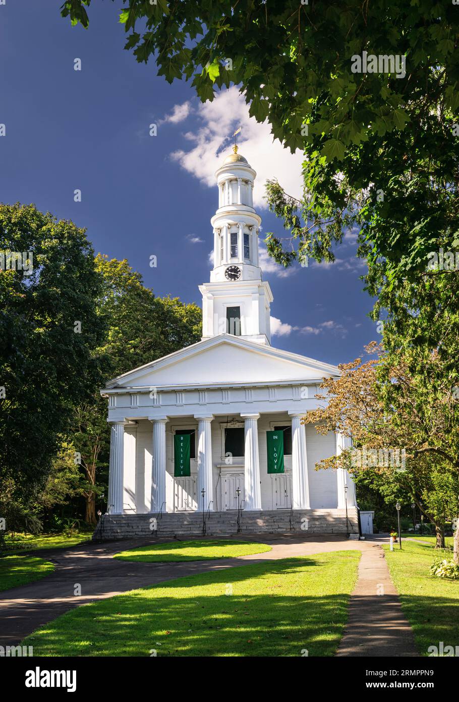 First Congregational Church Madison Green Historic District Madison ...
