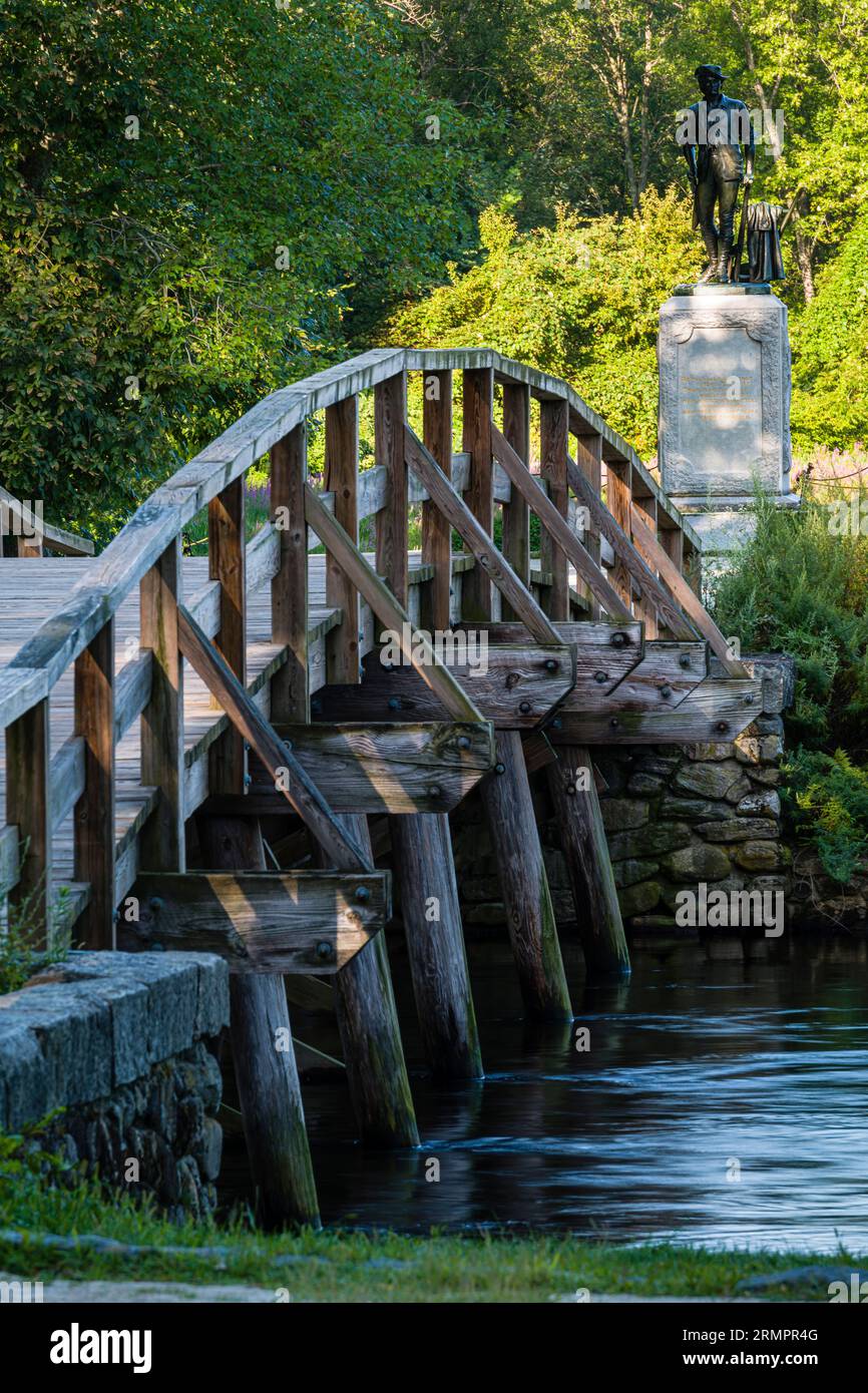 The Minute Man and the Old North Bridge Minute Man National Historical ...