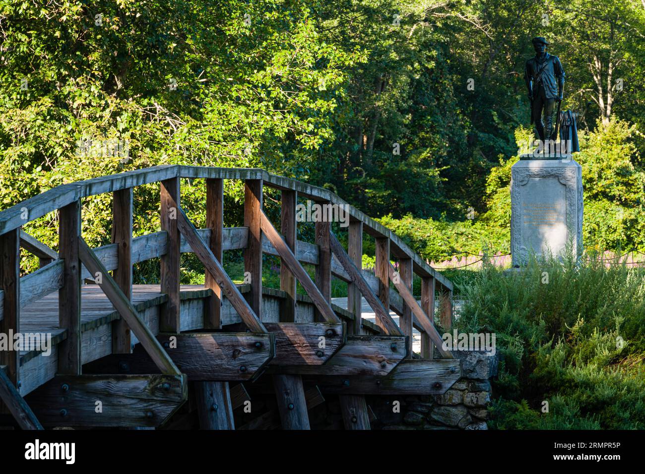 The Minute Man and the Old North Bridge Minute Man National Historical ...