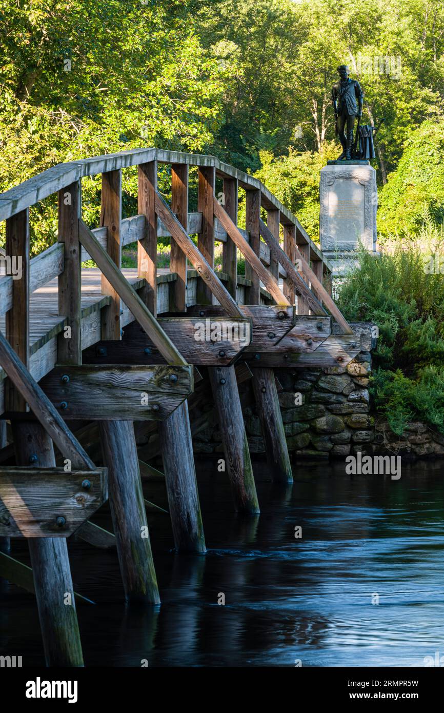 The Minute Man and the Old North Bridge Minute Man National Historical ...