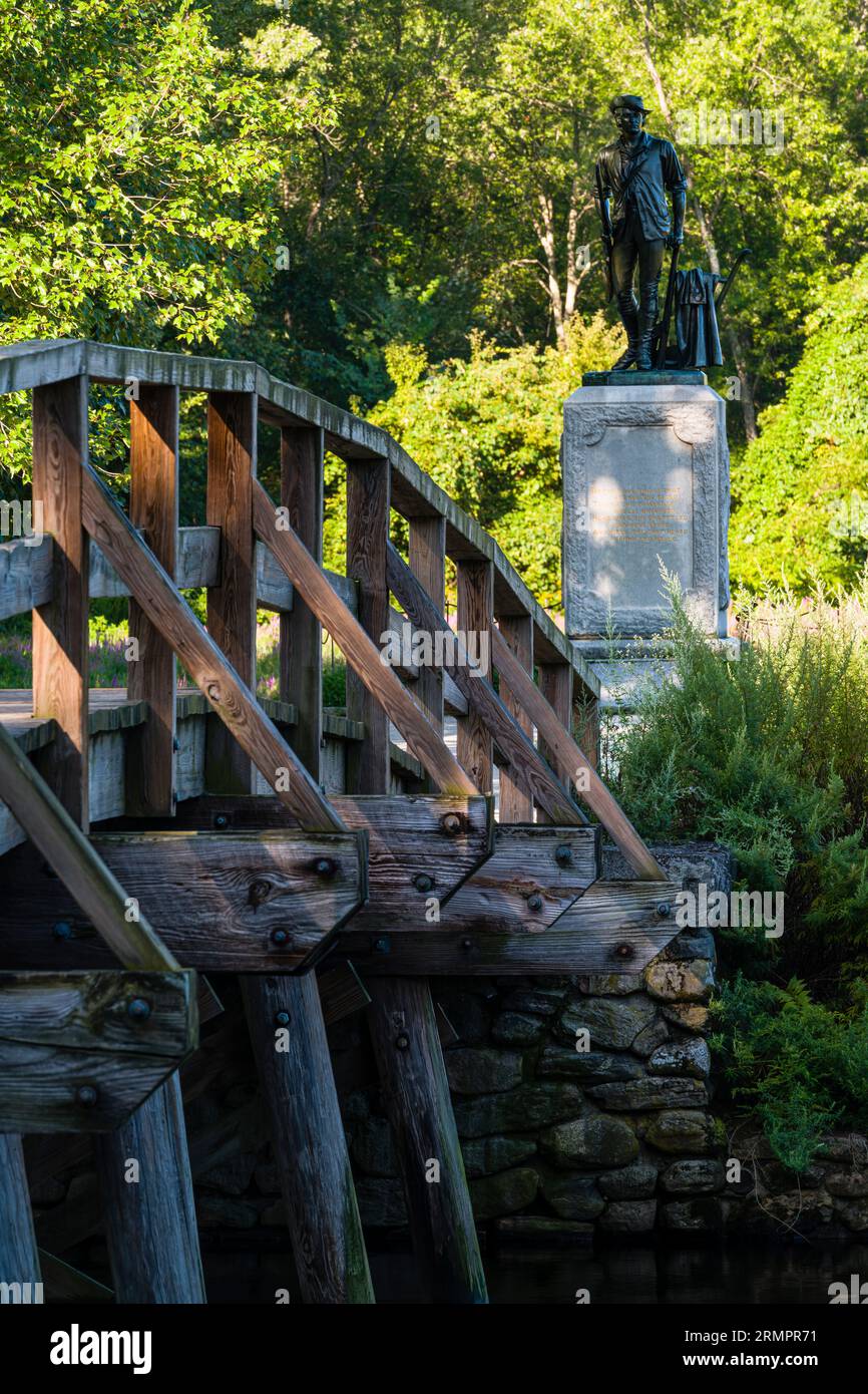 The Minute Man and the Old North Bridge Minute Man National Historical ...