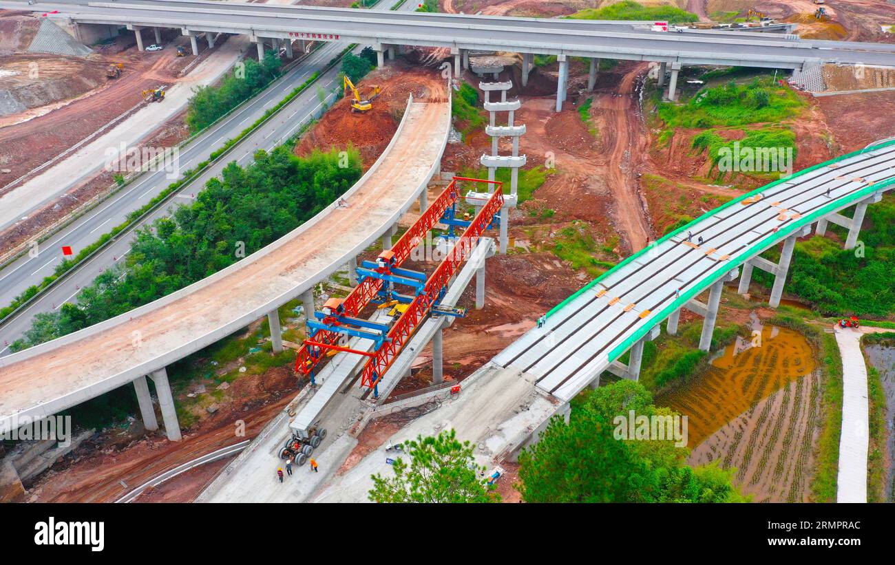 CHONGQING, CHINA - AUGUST 29, 2023 - Aerial photo taken on August 29 ...