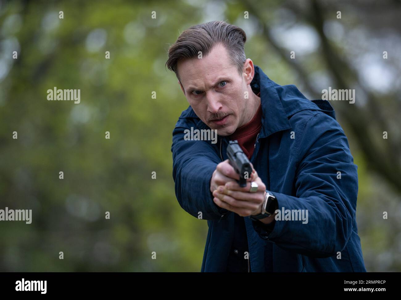 Leipzig, Germany. 18th Apr, 2023. Actor Johannes Hendrik Langer is on ...