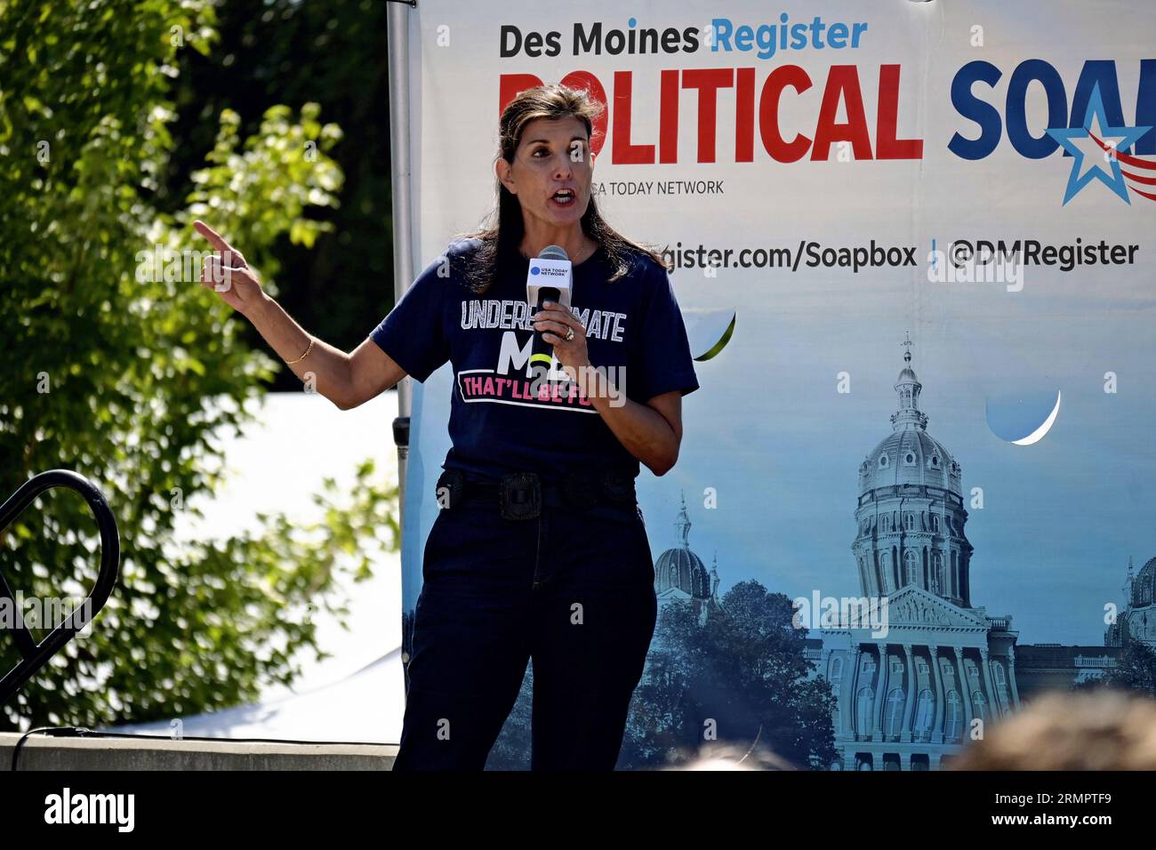 Nikki Haley, ambassador of the United States to the United Nations ...