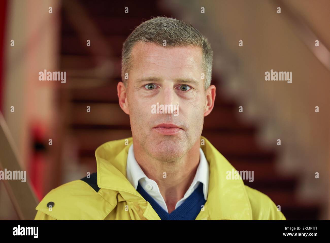 Berlin, Germany. 29th Aug, 2023. Benjamin von Stuckrad-Barre arrives at ...