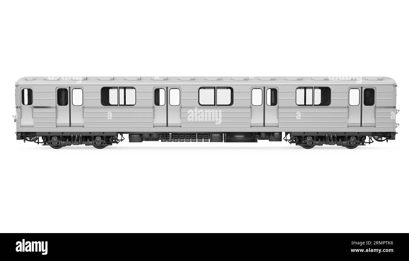 Subway Car Isolated Stock Photo - Alamy