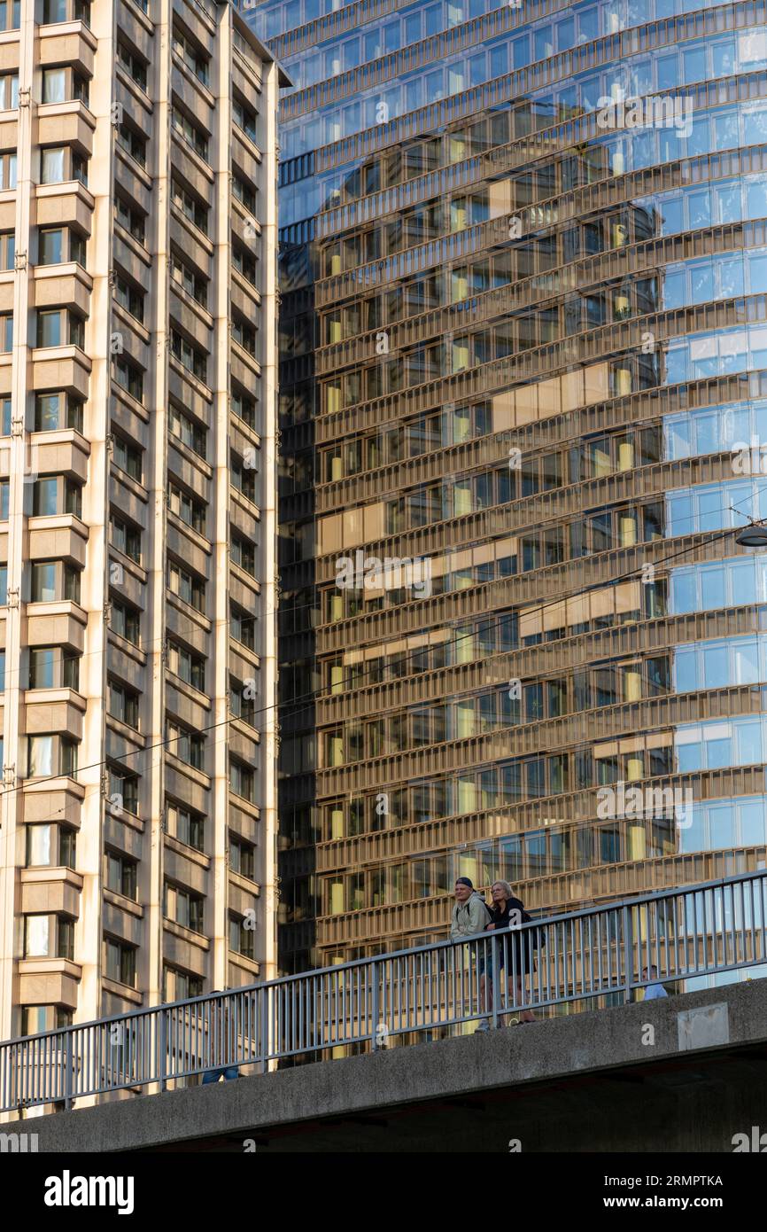 Austria vienna high rise buildings hi-res stock photography and images ...