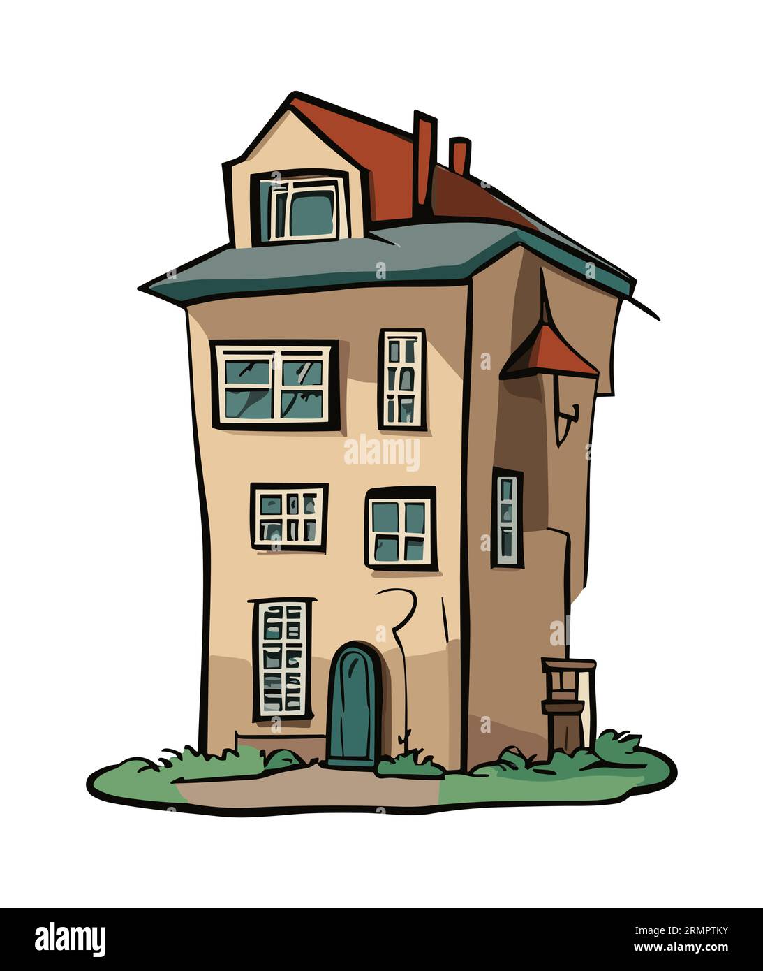 Little Country House Drawing