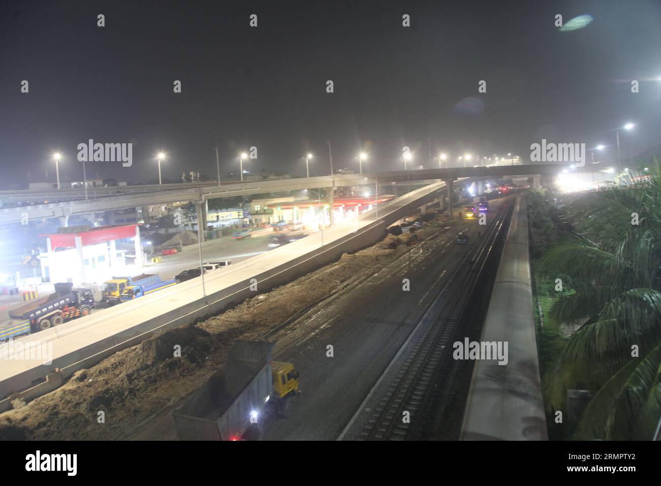 Dhaka Bangladesh.september 2,2023.Elevated Expressway In The Making: A ...