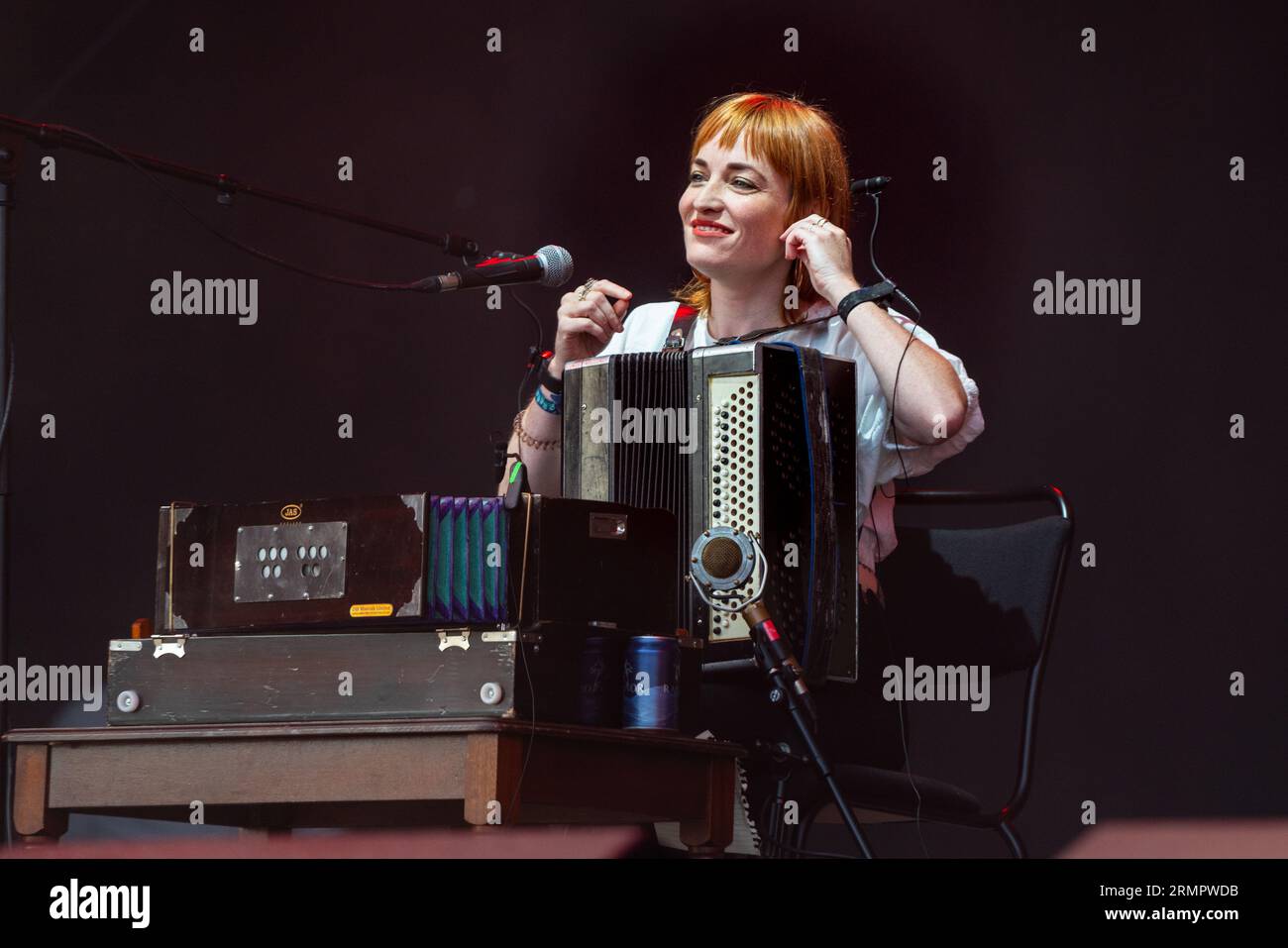 Dublin Contemporary Irish Folk band LANKUM on Mountain Stage at Green ...