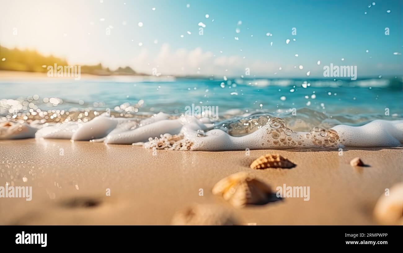Beautiful coastal beach scenery Stock Photo - Alamy