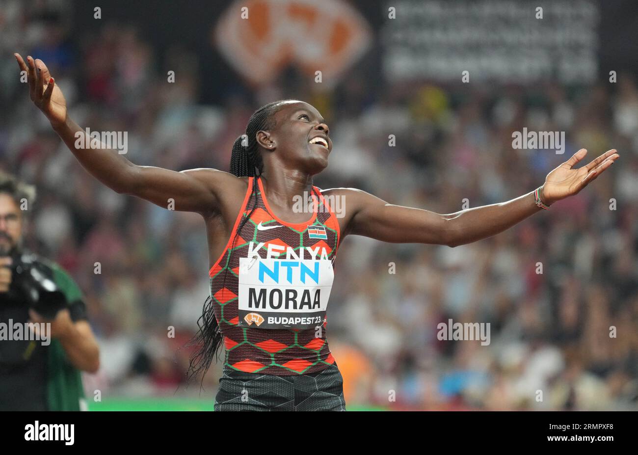 Mary MORAA of KEN Final 800 METRES WOMEN during the World Championships ...