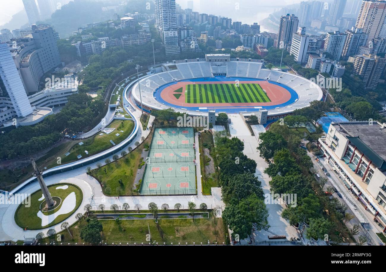 (FILE) Photo taken on November 9, 2022 shows the renovated Datian Bay ...