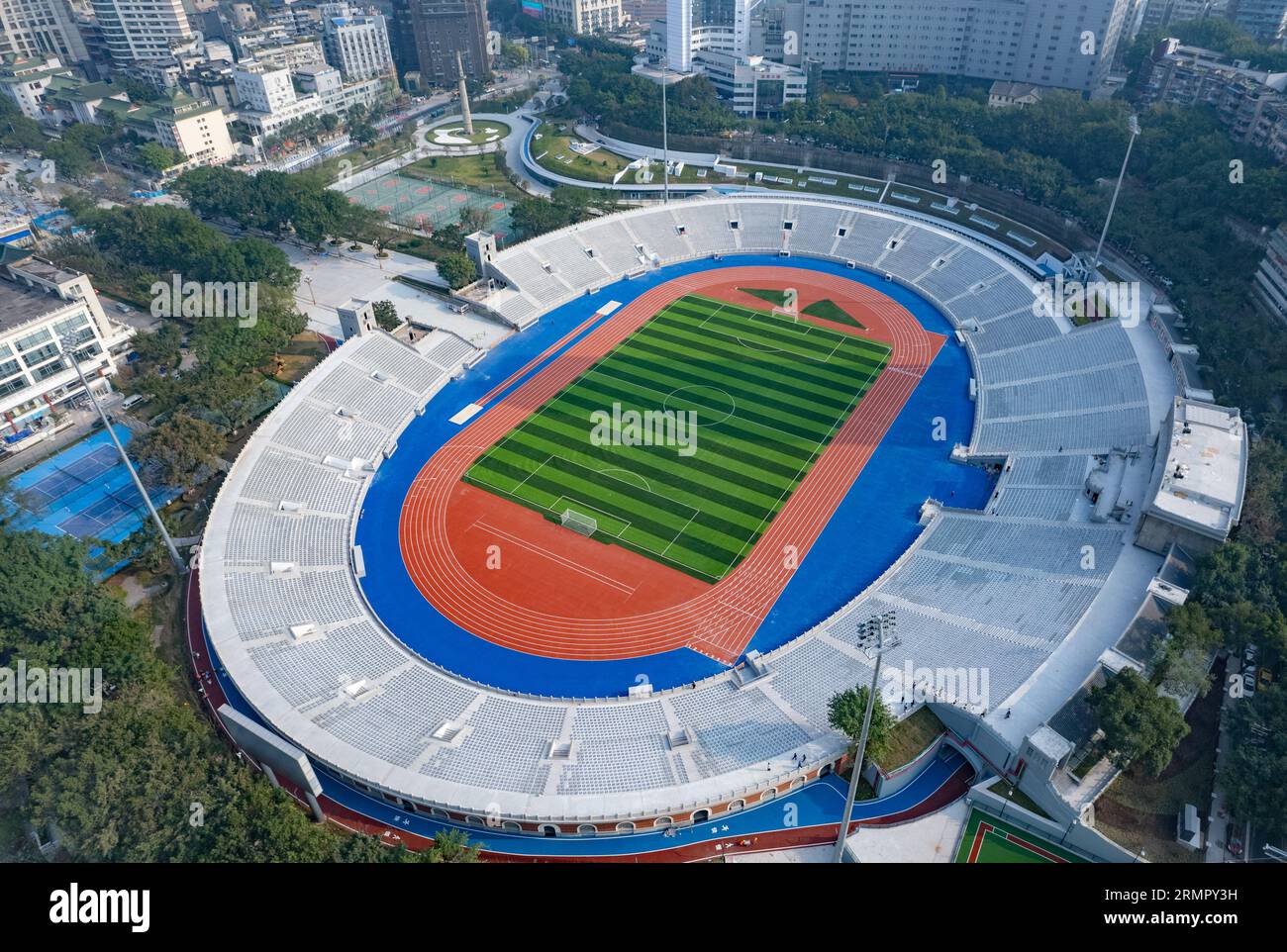 (FILE) Photo taken on November 9, 2022 shows the renovated Datian Bay ...