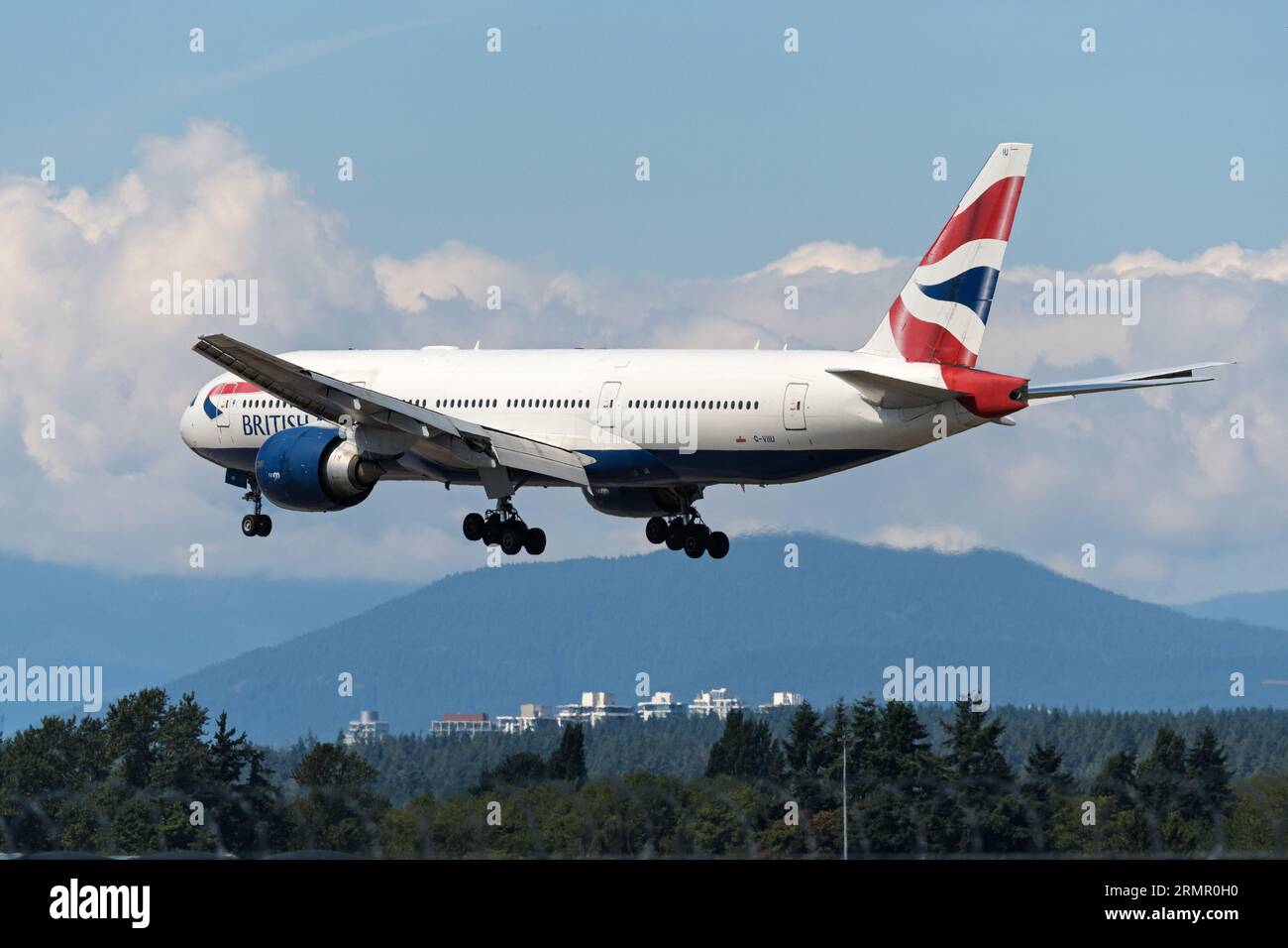 Richmond, British Columbia, Canada. 12th Aug, 2023. A British Airways ...