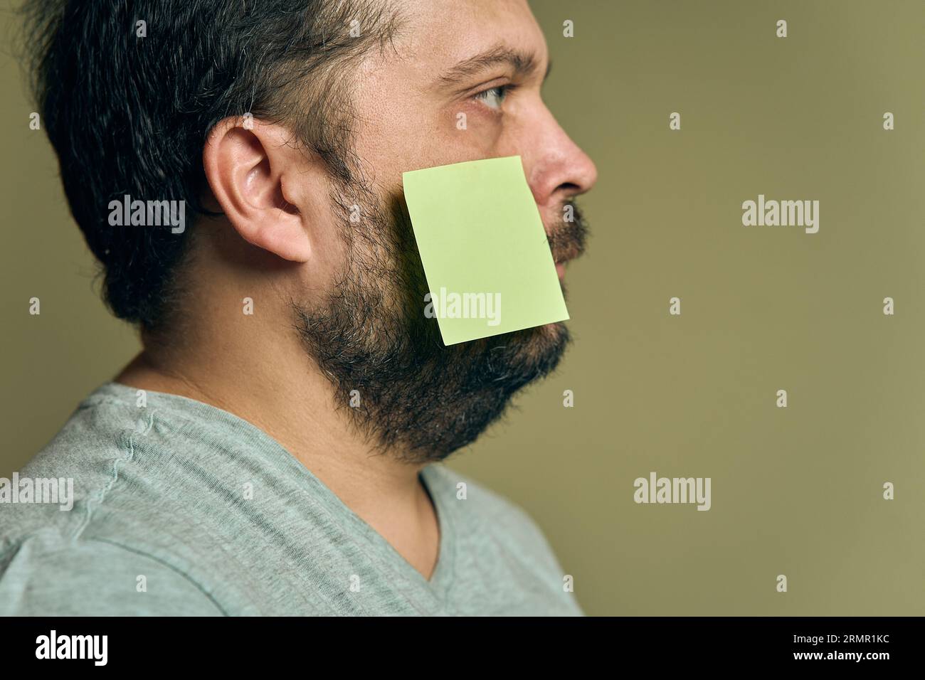 Sticker covered profile hi-res stock photography and images - Alamy