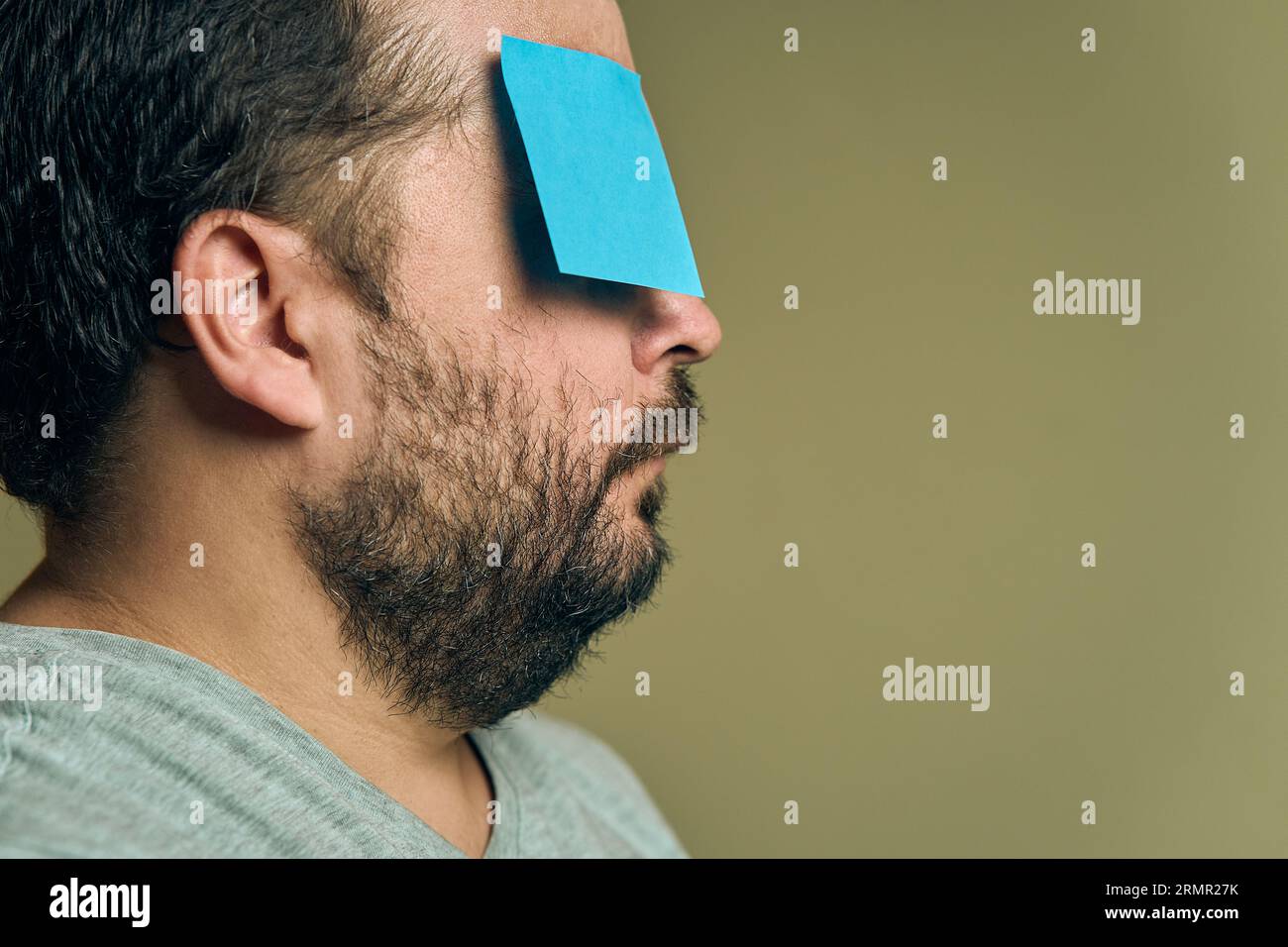 Sticker covered profile hi-res stock photography and images - Alamy