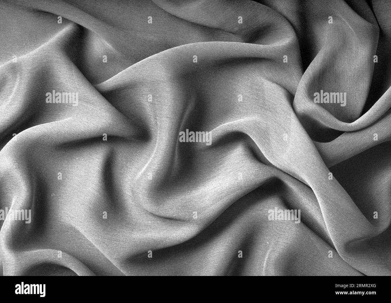 Black and white cloth texture background. Natural textile material ...