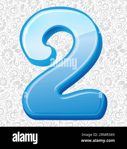 Alphabet Letter 2, Alphabet Letter Design, Alphabet Letter illustration ...