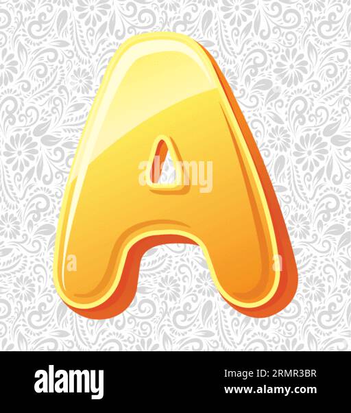 Alphabet Letter A, Alphabet Letter Design, Alphabet Letter illustration ...