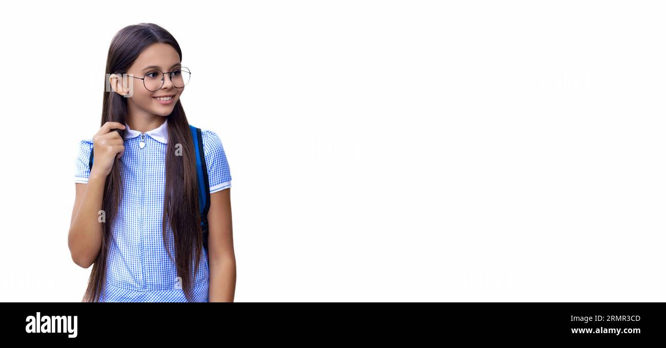 teen girl getting knowledge. education and knowledge. schoolgirl at ...