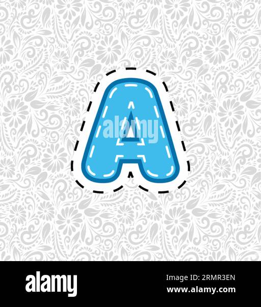 Alphabet Letter A, Alphabet Letter Design, Alphabet Letter illustration ...