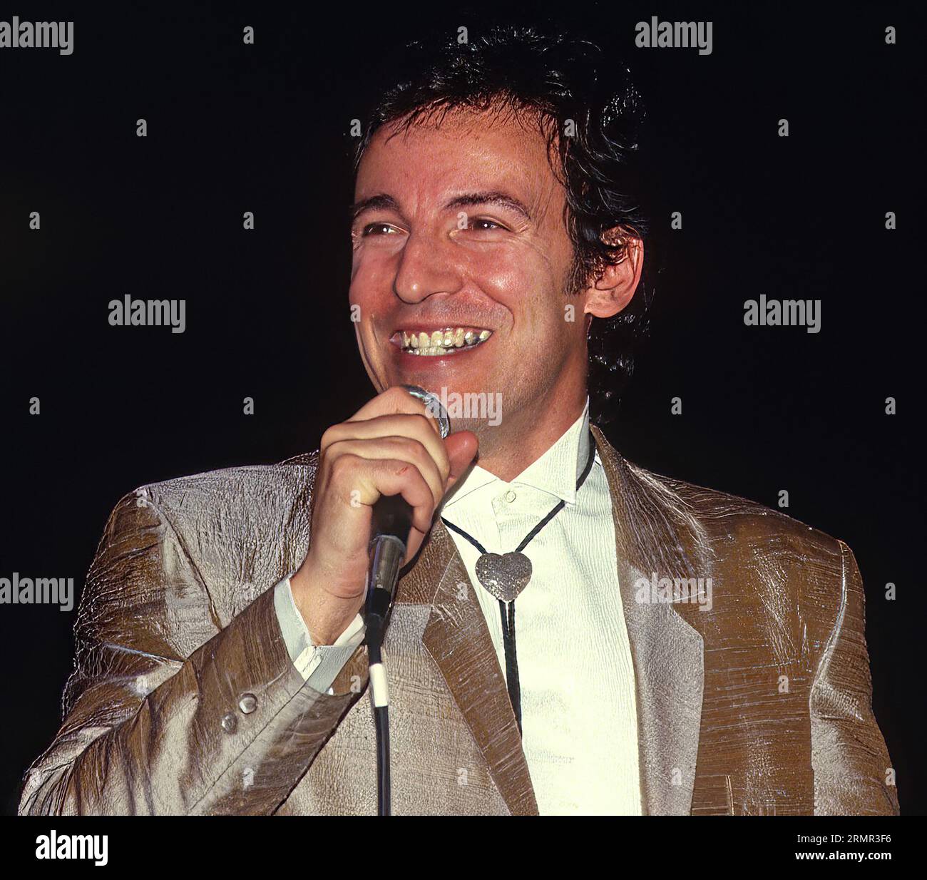 1987 Bruce Springsteen John Barrett/PHOTOlink.net Stock Photo - Alamy