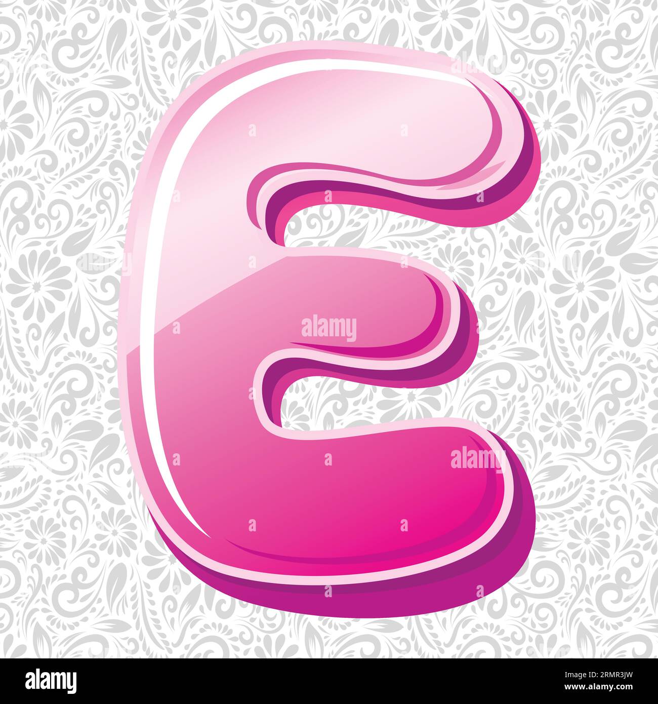 Alphabet Letter E, Alphabet Letter Design, Alphabet Letter illustration ...