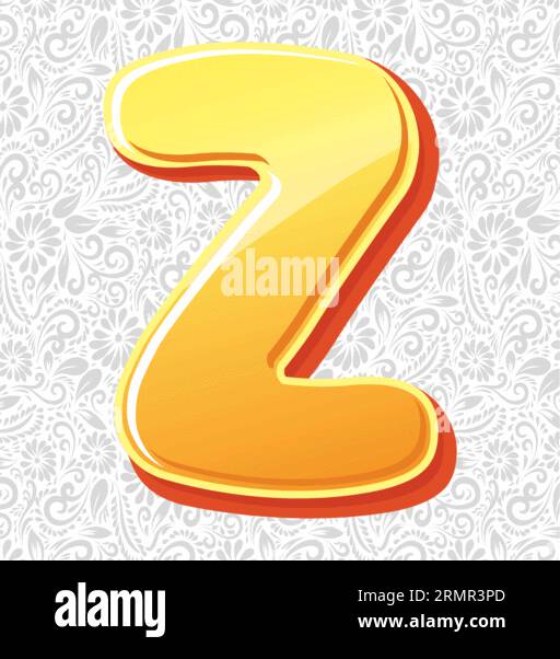 Alphabet Letter Z, Alphabet Letter Design, Alphabet Letter illustration ...