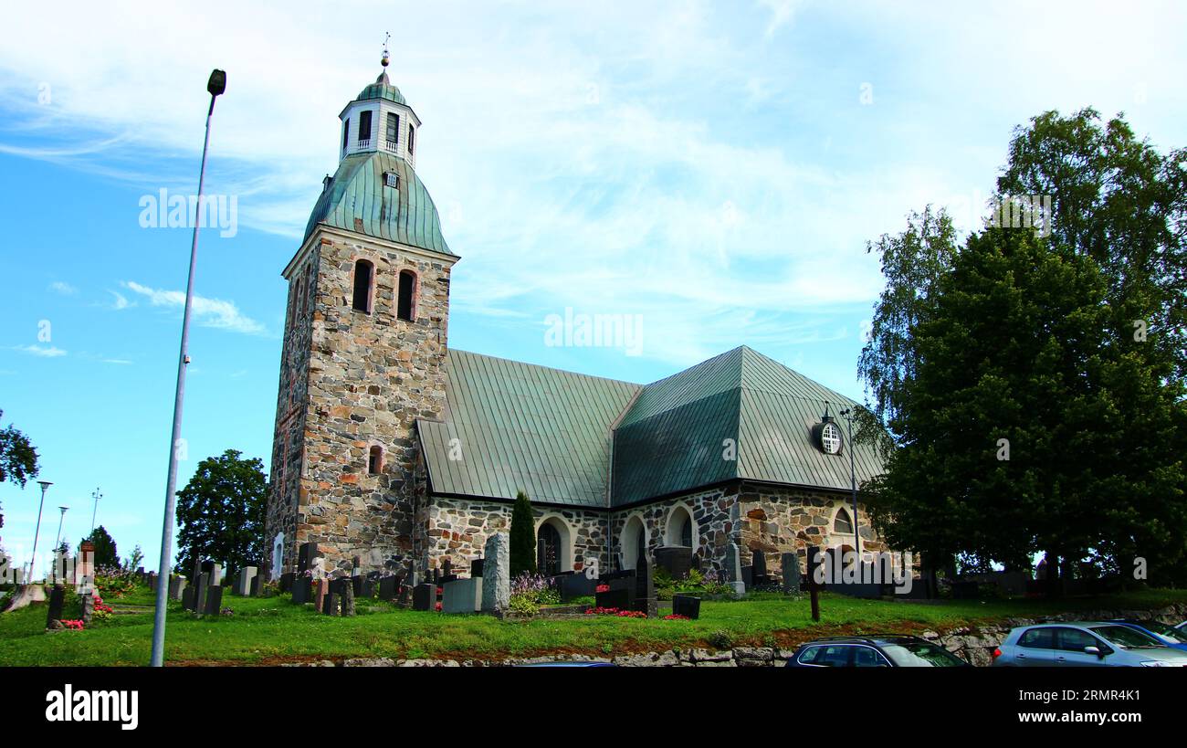Huittisten kirkko, 1500, 1794, 1860, Huittinen, Finland Stock Photo - Alamy