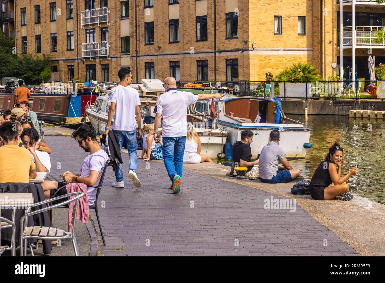 City Road Lock Regent's Canal London Stock Photo - Alamy