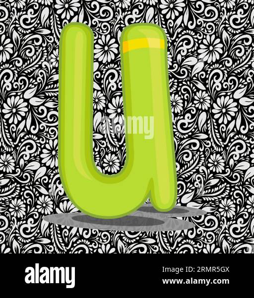 Alphabet Small Letter U , Alphabet Letter Design, Alphabet Letter ...