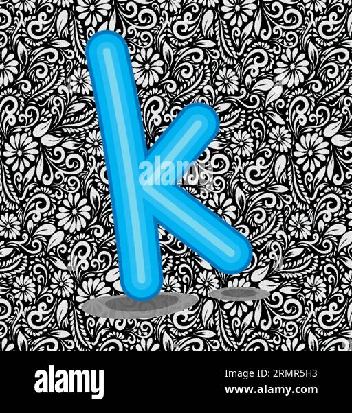 Alphabet Small Letter K , Alphabet Letter Design, Alphabet Letter ...