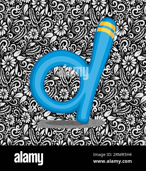Alphabet Small Letter D , Alphabet Letter Design, Alphabet Letter ...