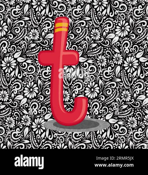 Alphabet Small Letter T , Alphabet Letter Design, Alphabet Letter ...