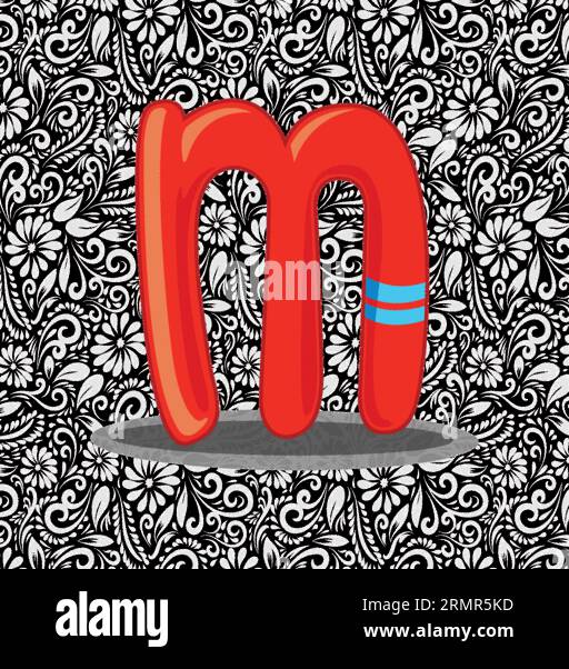 Alphabet Small Letter M , Alphabet Letter Design, Alphabet Letter ...