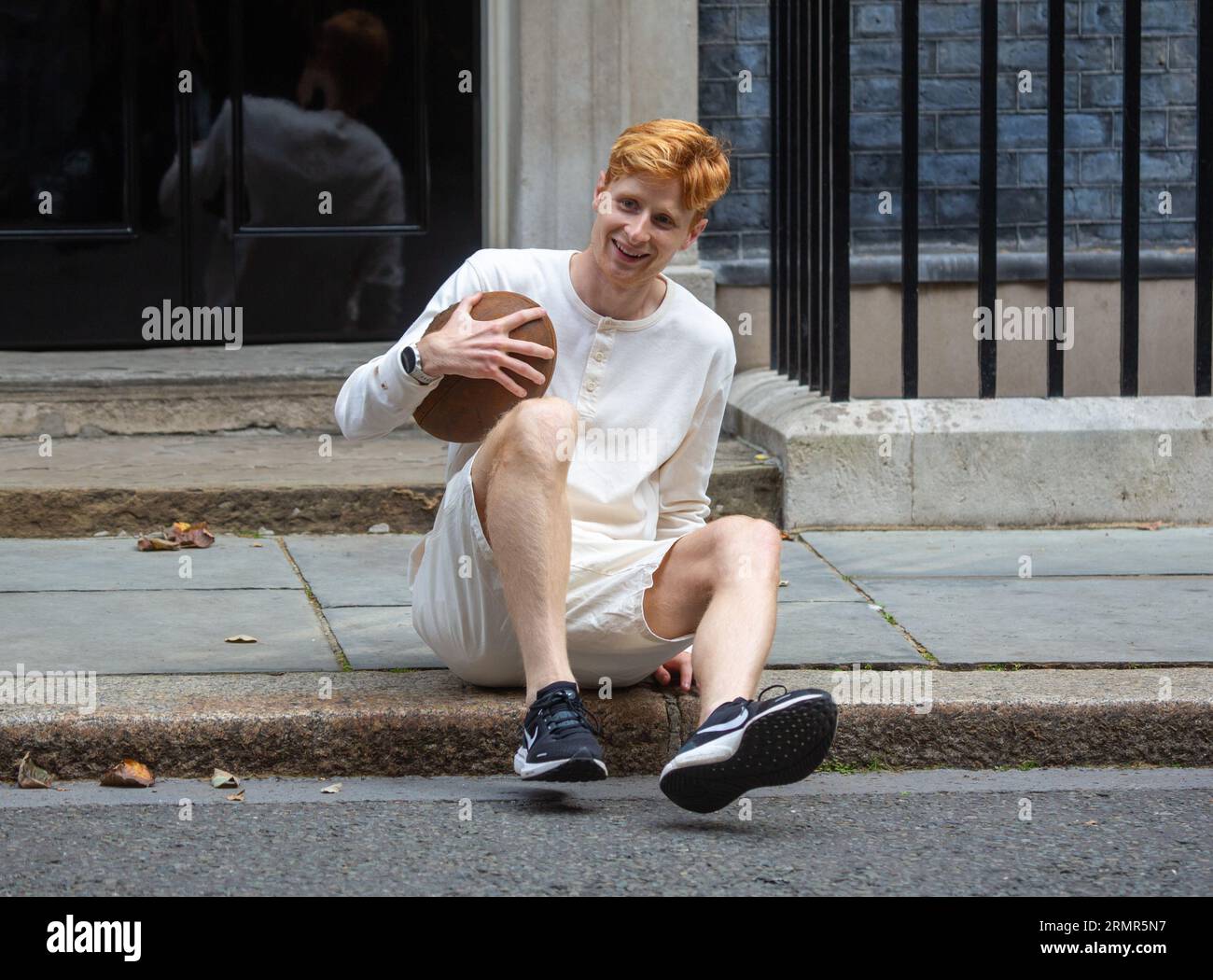 London, United Kingdom. August 29 2023. Jake Barraclough is seen posing ...