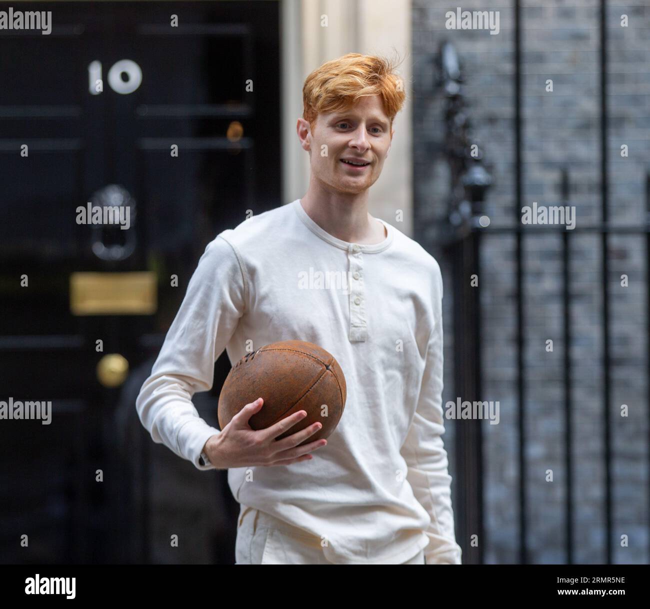 London, United Kingdom. August 29 2023. Jake Barraclough is seen posing ...