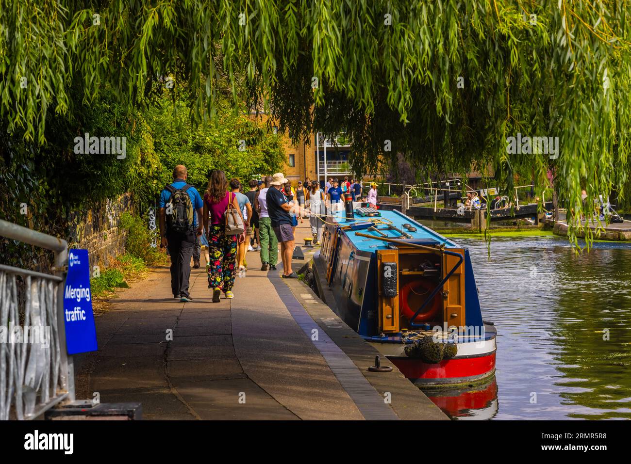 City Road Lock Regent's Canal London Stock Photo - Alamy